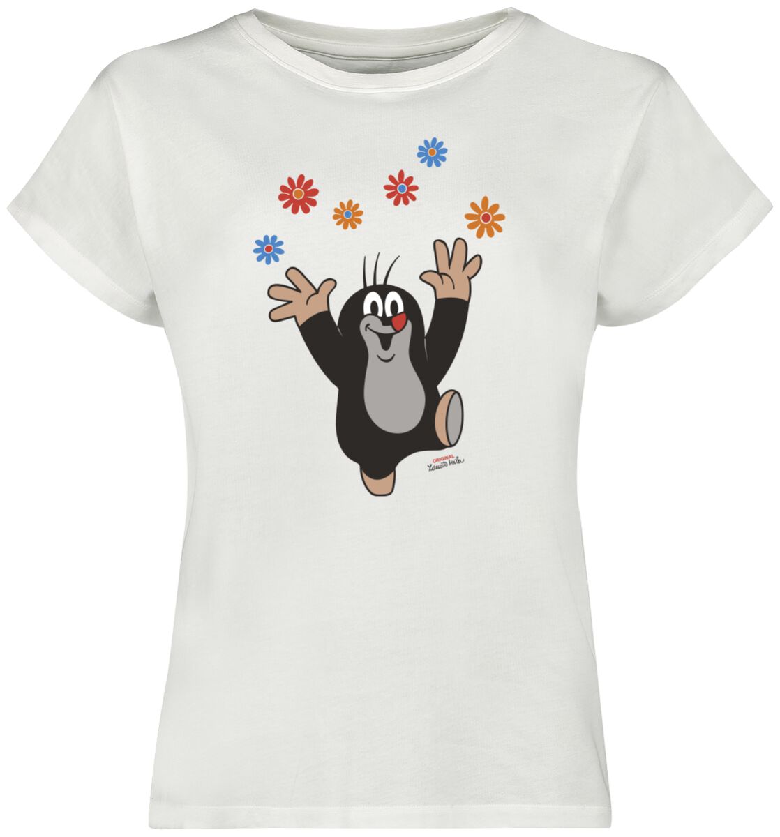 T-shirt Molletje met bloemen | Het Molletje T-shirt | Large