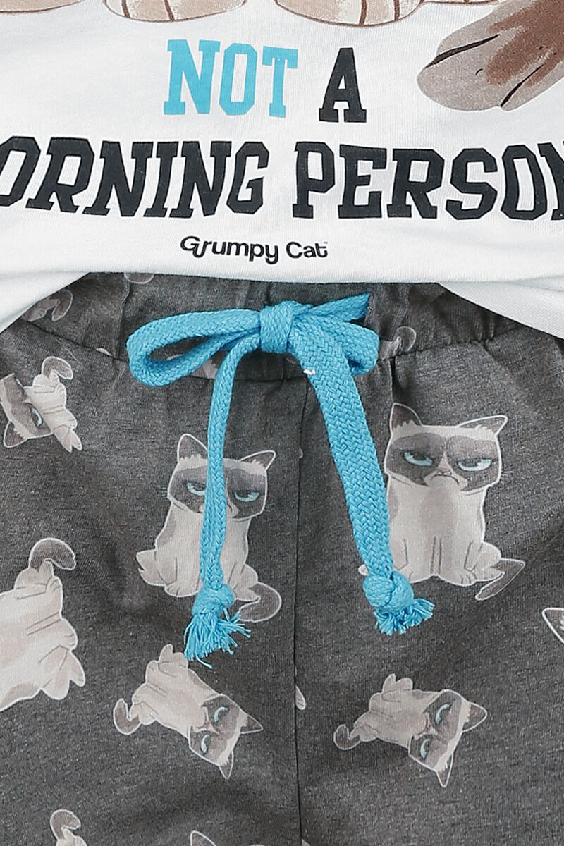 Not A Morning Person! | Grumpy Cat Pyjama | Large