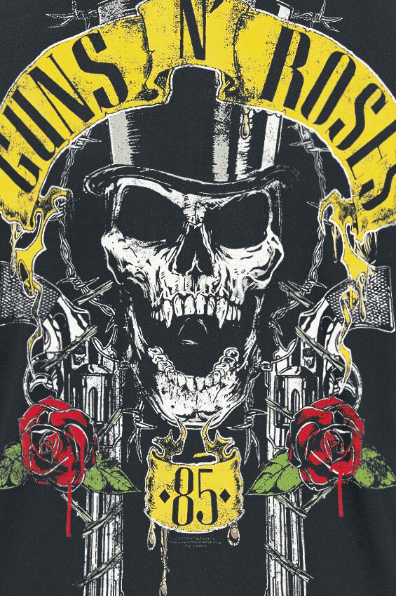Top Hat | Guns N' Roses T-shirt | Large