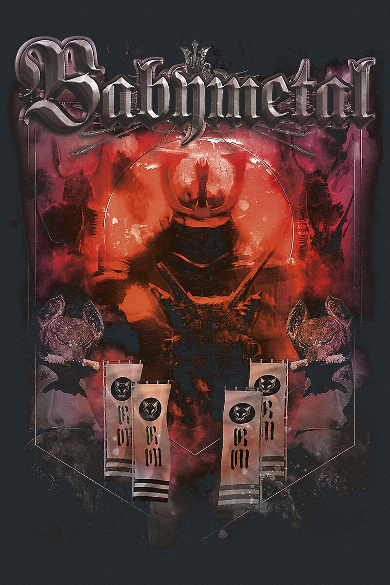 Red Demon Flags | Babymetal T-shirt | Large