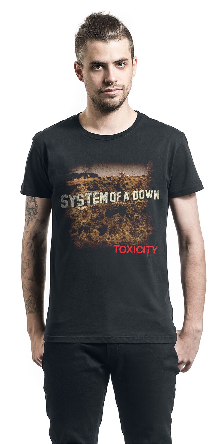 Toxicity | System Of A Down T-shirt | Large
