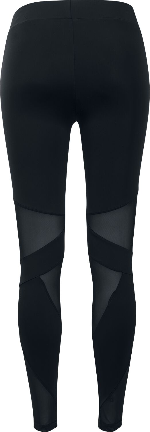 Ladies Triangle Tech Mesh Leggings | Urban Classics Legging | Large