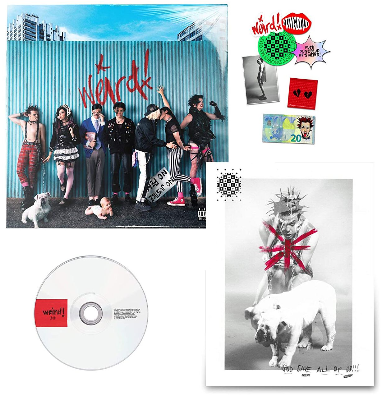 Weird! | Yungblud CD | Large