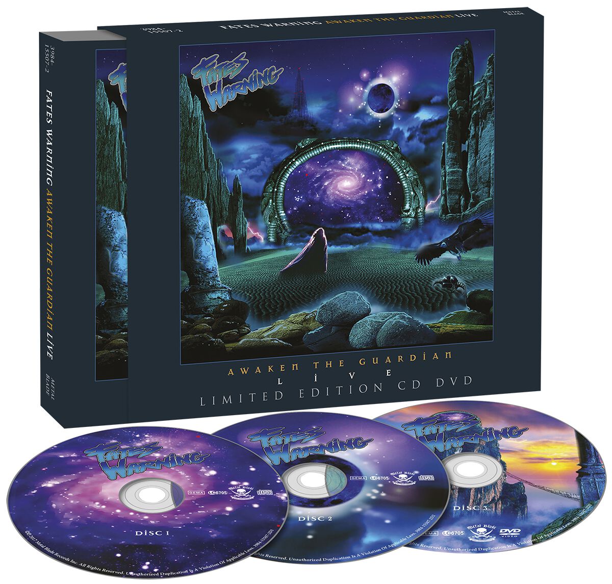 Awaken the guardian - Live | Fates Warning CD | Large